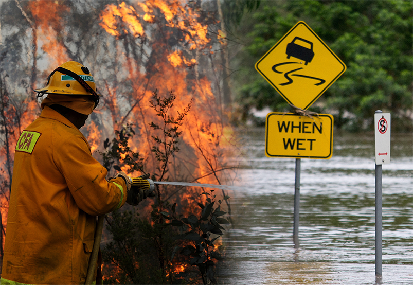 Assistance in Flood and Bush Fire Areas - RateOne